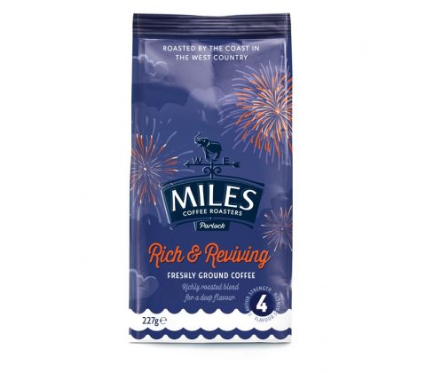 Miles Rich & Reviving Ground Coffee - Mr Miles Tea Rooms, Tea and Coffee